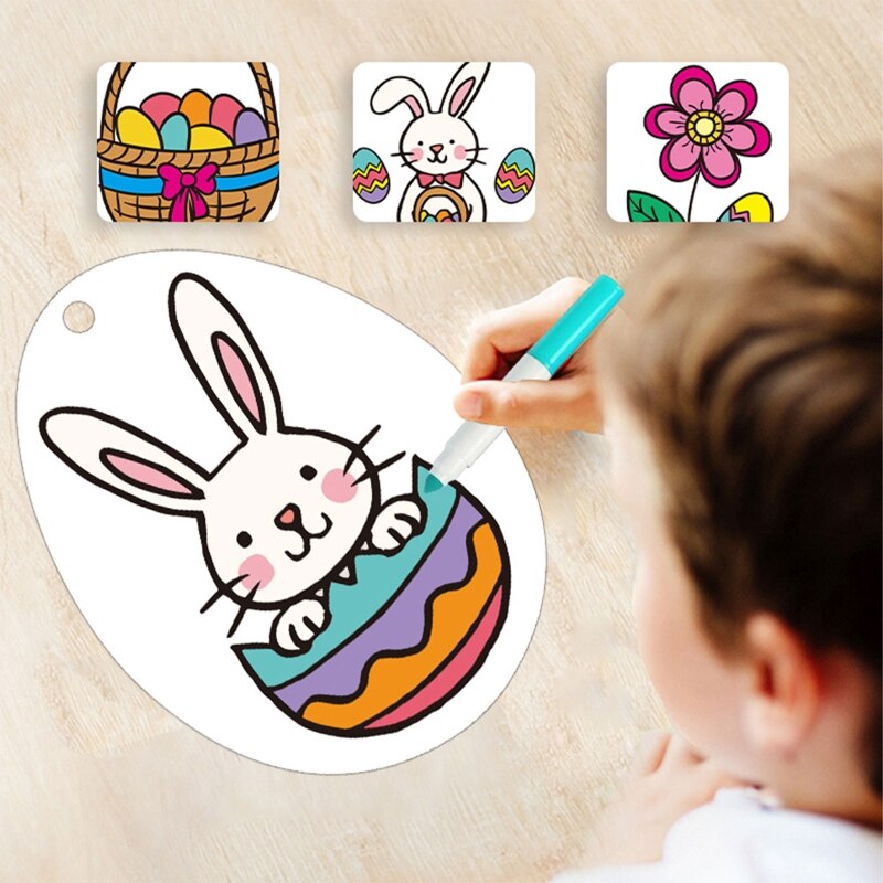 Scratch Paper Art Crafts Cartoon Theme Painting Ki... – Grandado