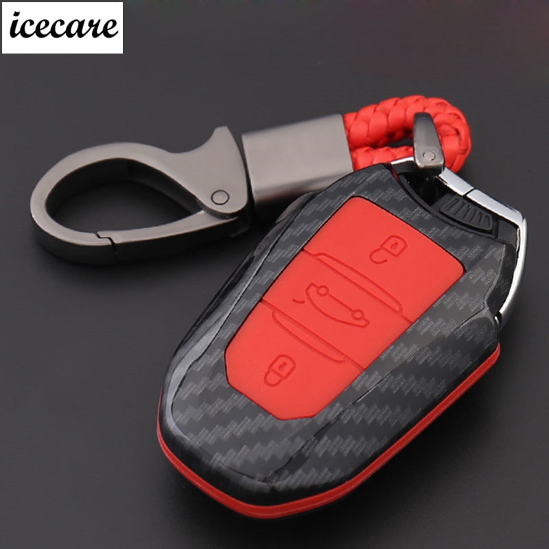 Carbon Fiber ABS+Silicone Car Key Case Cover Keyle... – Vicedeal
