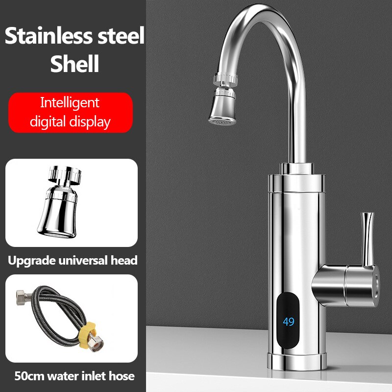 Stainless steel Instant electric faucet water heat... – Vicedeal