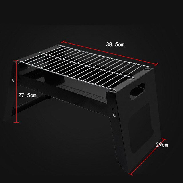 Portable Foldable Barbecue Grill Korean Charcoal B... – Grandado