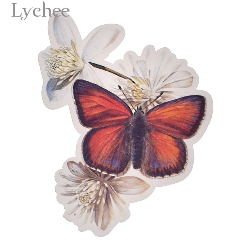 Lychee Leven 31Pcs Vlinder Stickers Kleurrijke Lij... – Vicedeal