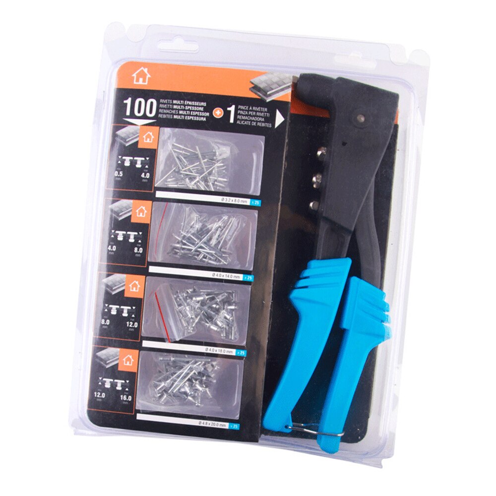 101pcs Manual Riveter and Rivets Set Woodworking S... – Grandado