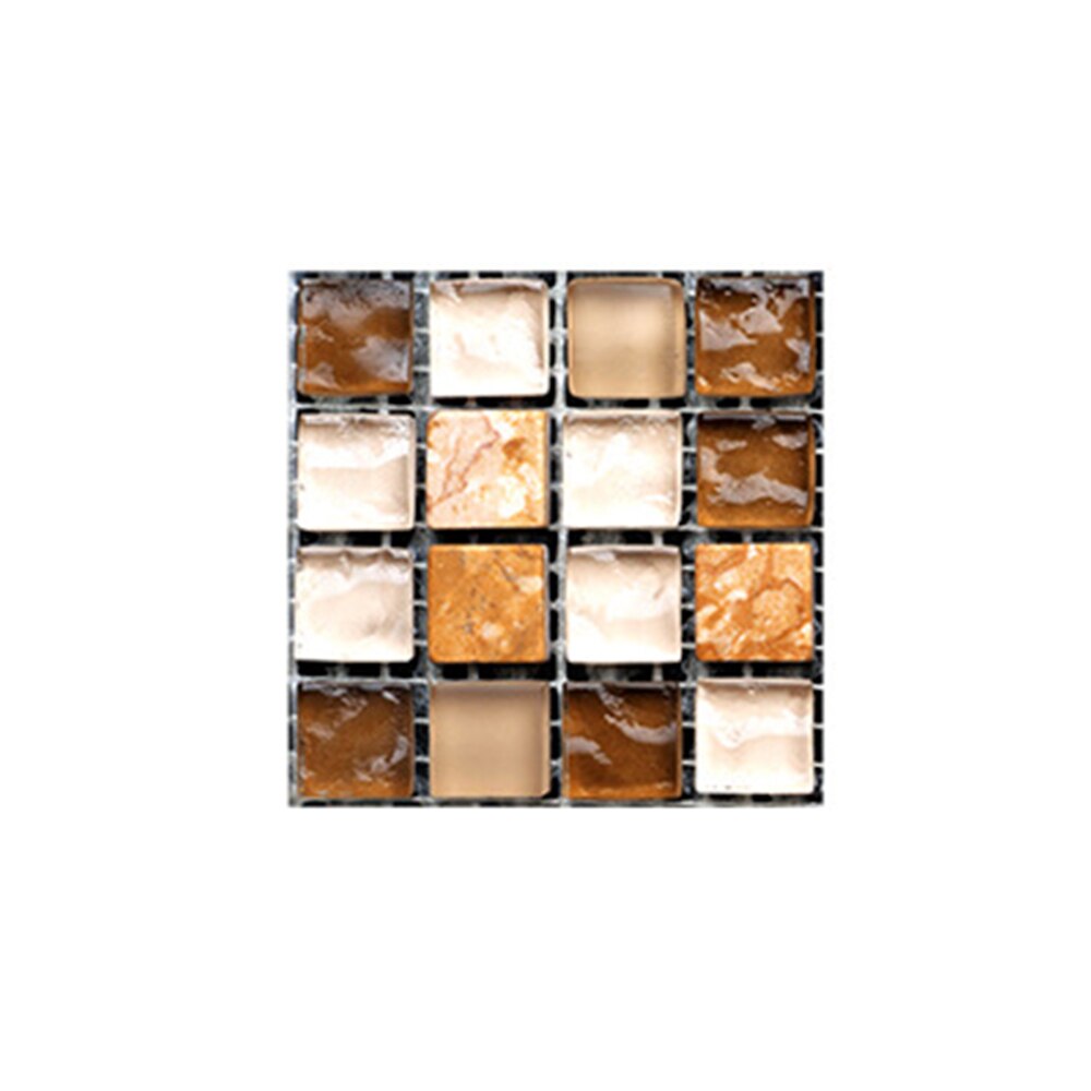 3D Mosaic Tile Stickers For Kitchen Bathroom Wall ... – Vicedeal