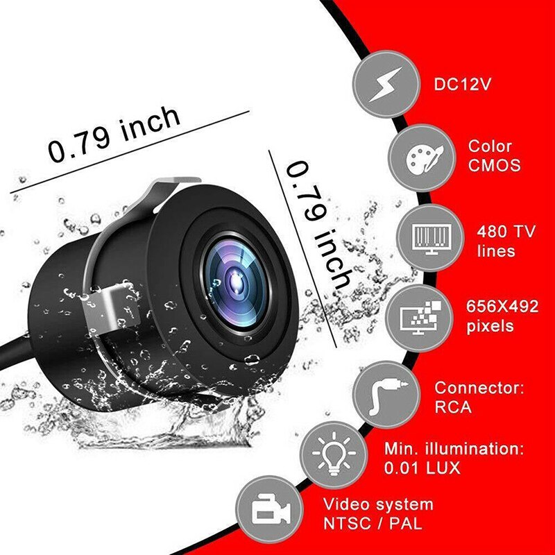 170° Wide Angle Car Reverse Camera HD Night Vision... – Vicedeal