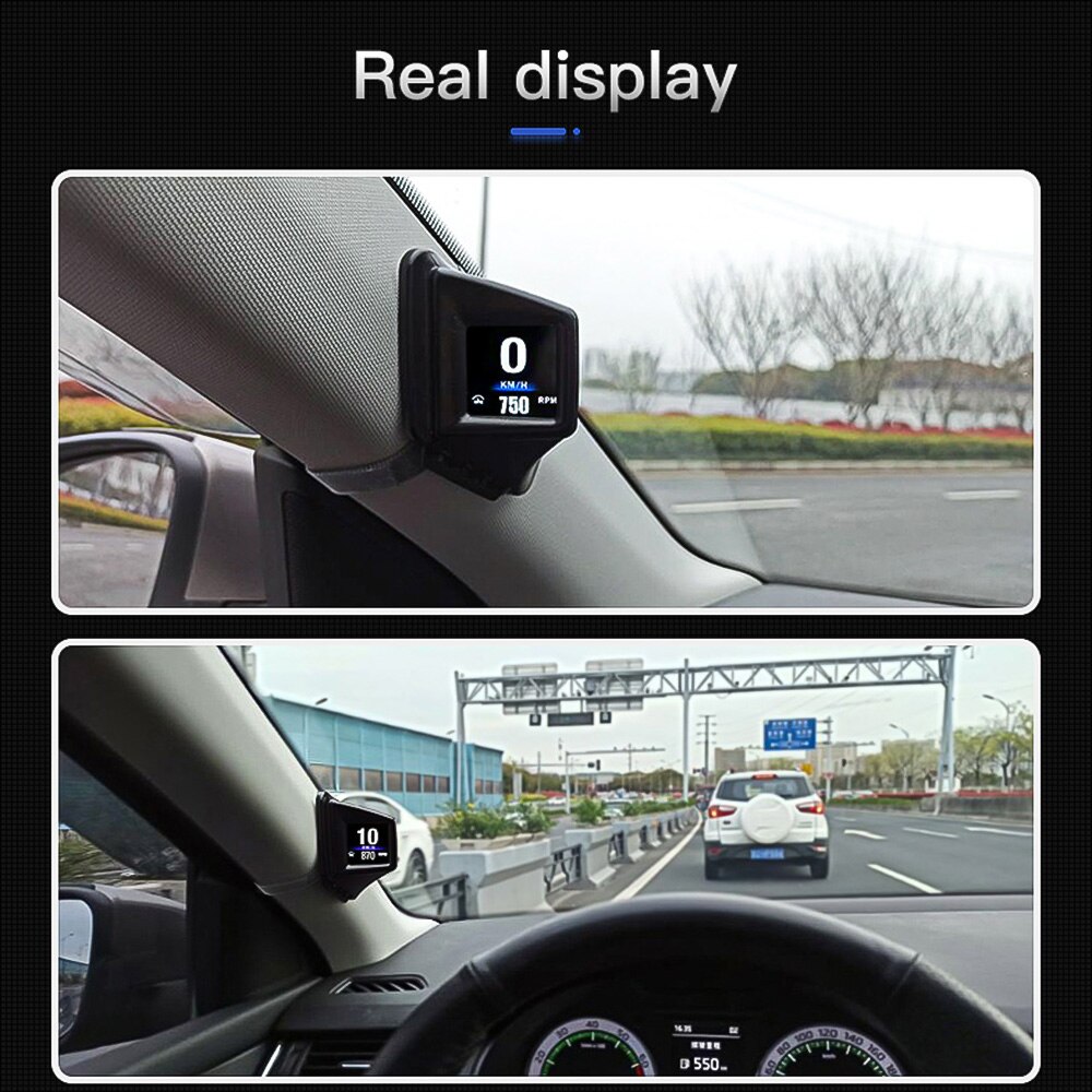 HUD GADGET OBD2+GPS HUD On-Board Computer A-Pillar... – Grandado