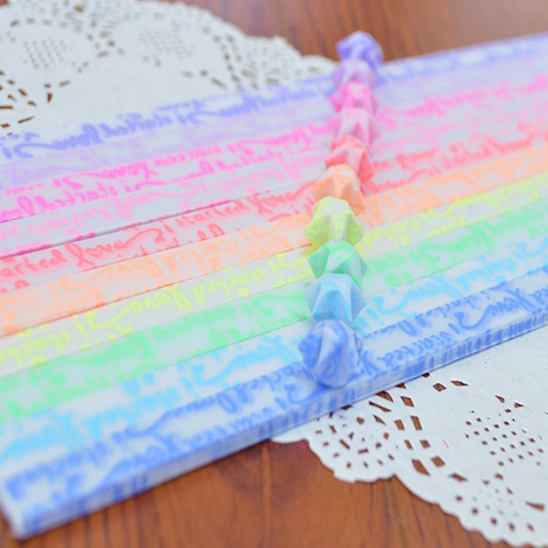 600pcs Happy Glow in Dark Lucky Star Origami Fluor... – Grandado