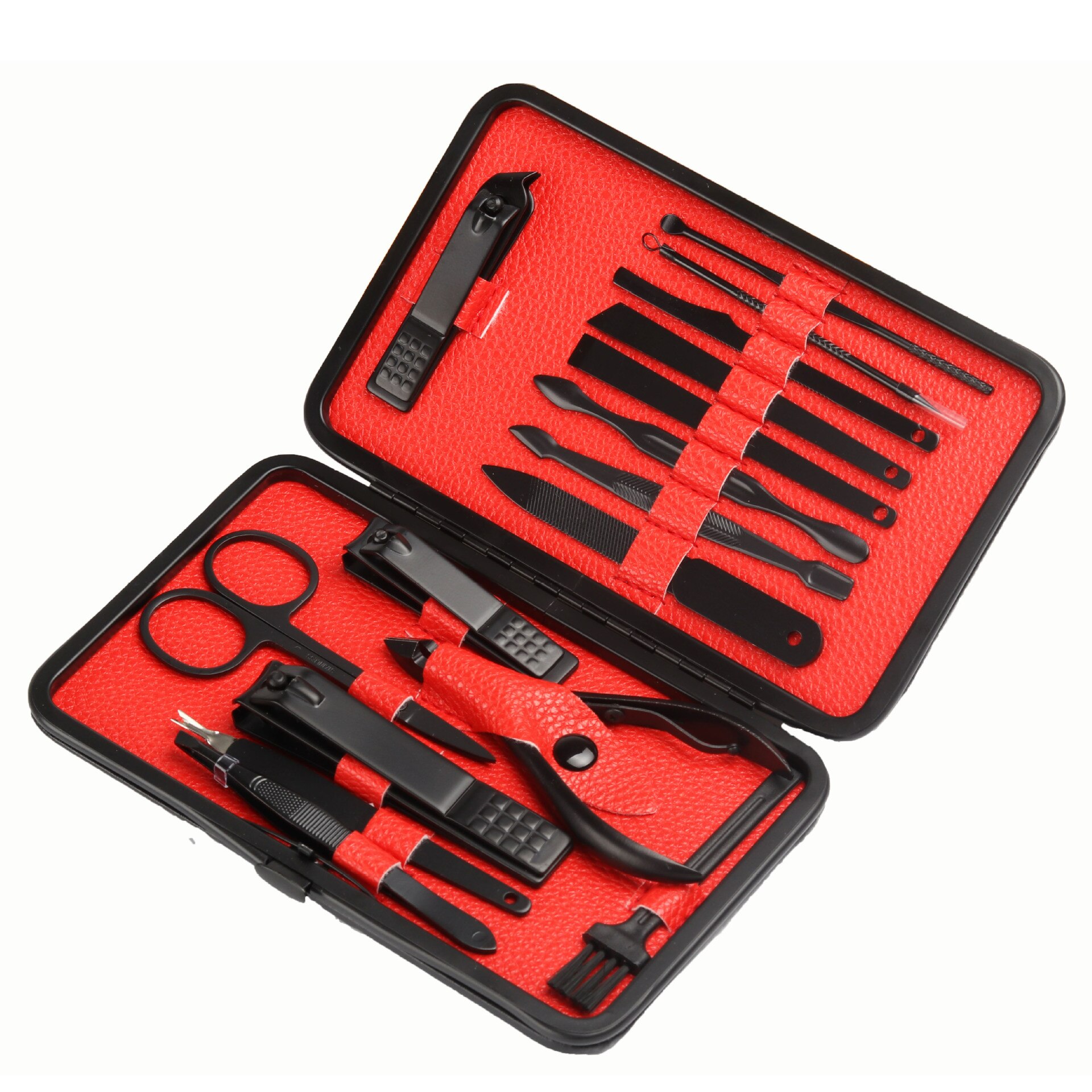 16PCS Manicure Set Contrast sets Nail Clippers Cut... – Grandado
