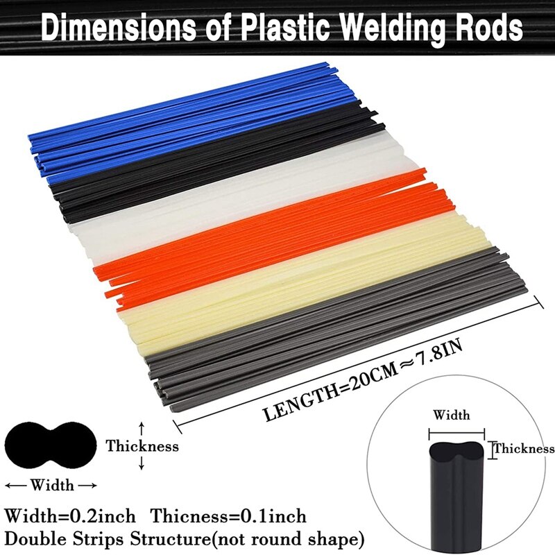 60 Pcs Plastic Lasdraad-Pp/Pvc/Abs/Plastic Lasdraa... – Grandado