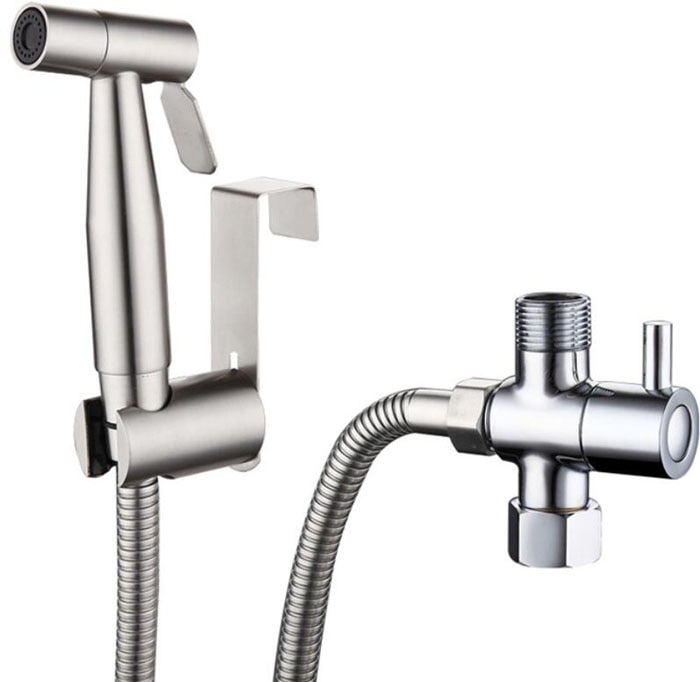 Handhållen toalett bidet spruta set kit rostfritt ... – Grandado