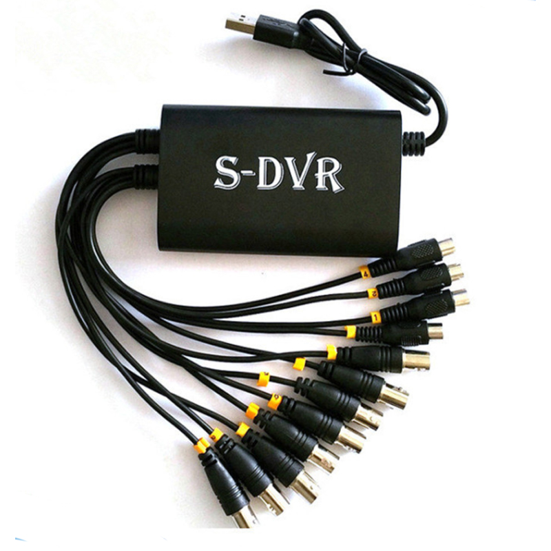 8CH CCTV USB DVR Card voor laptop, 8 kanaals Video... – Vicedeal
