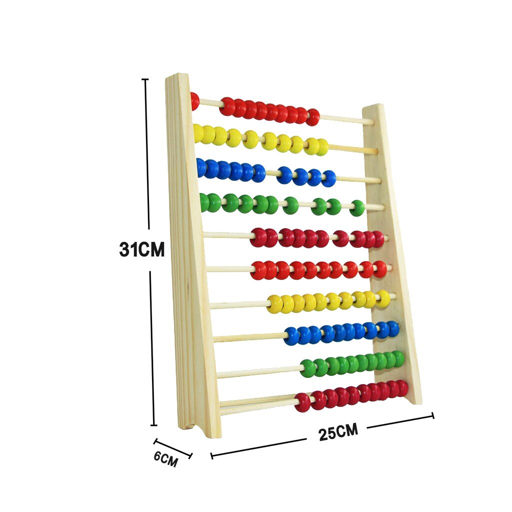 Kids Wooden Bead Abacuss Counting Frame Educationa... – Grandado