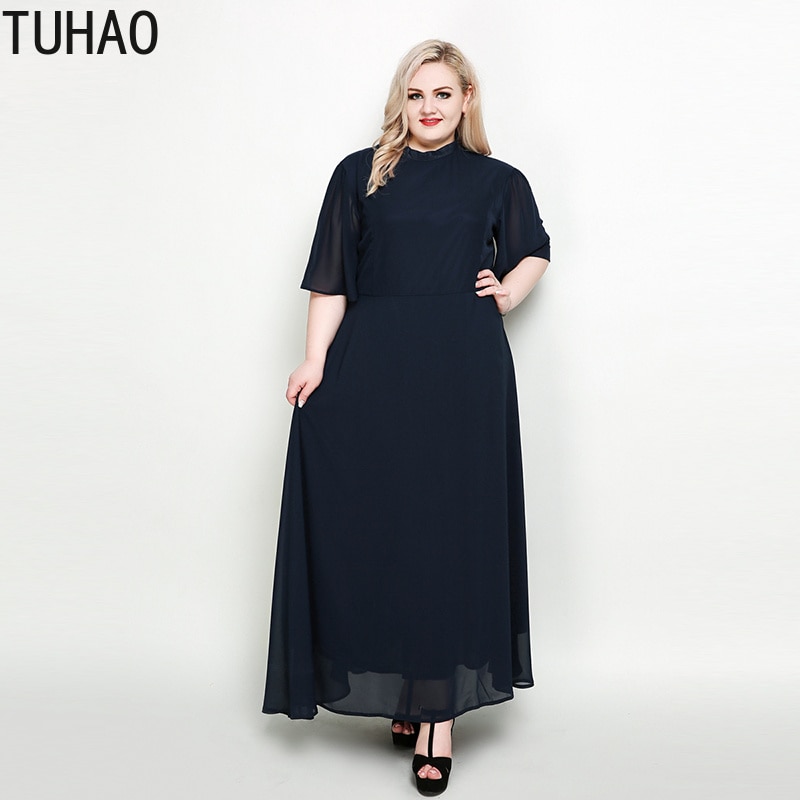 Tuhao 6XL 7XL Chiffon Jurken Grote Maten Vrouwen C... – Grandado