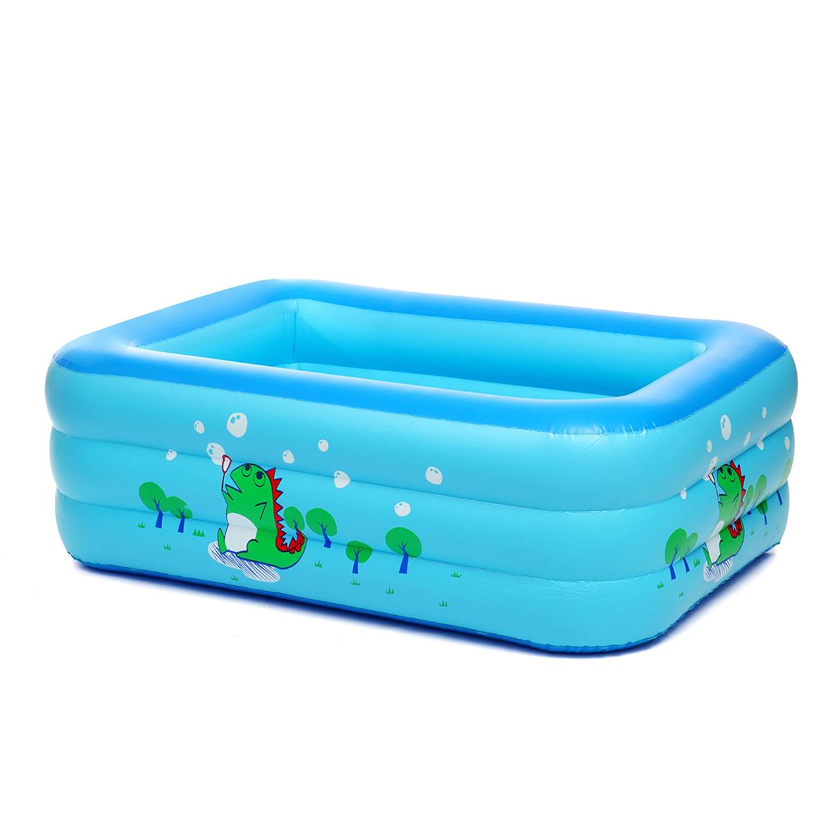150CM 3Layers Inflatable Square Swimming Pool Chil... – Grandado