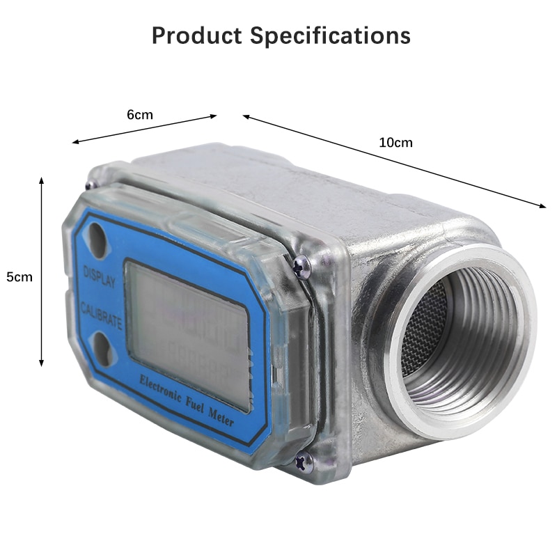 Lcd Digitale Flowmeter Turbine Flowmeter Diesel Fu... – Vicedeal