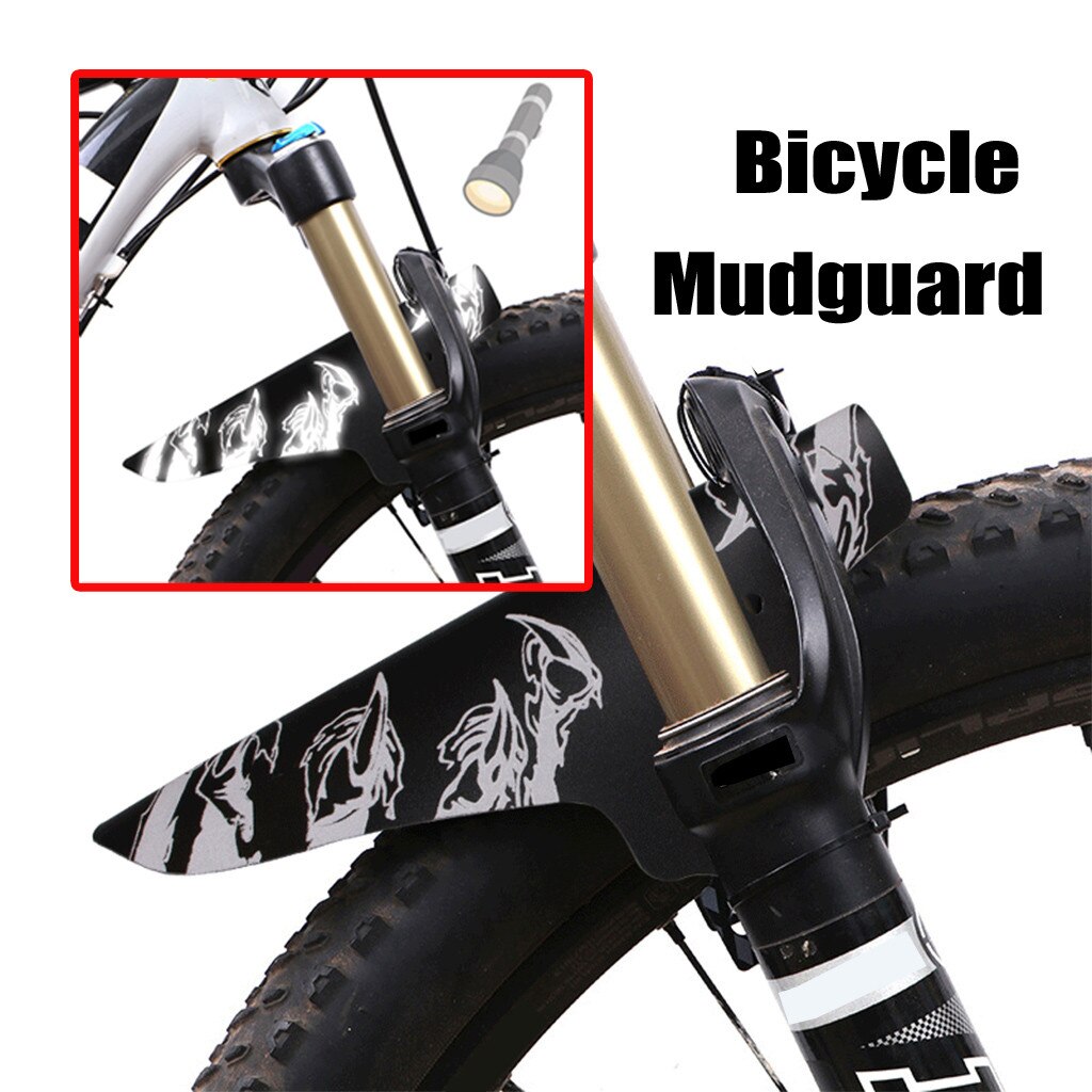 1 Set Bicycle Fenders Plastic Front /rear Bike Mud... – Grandado