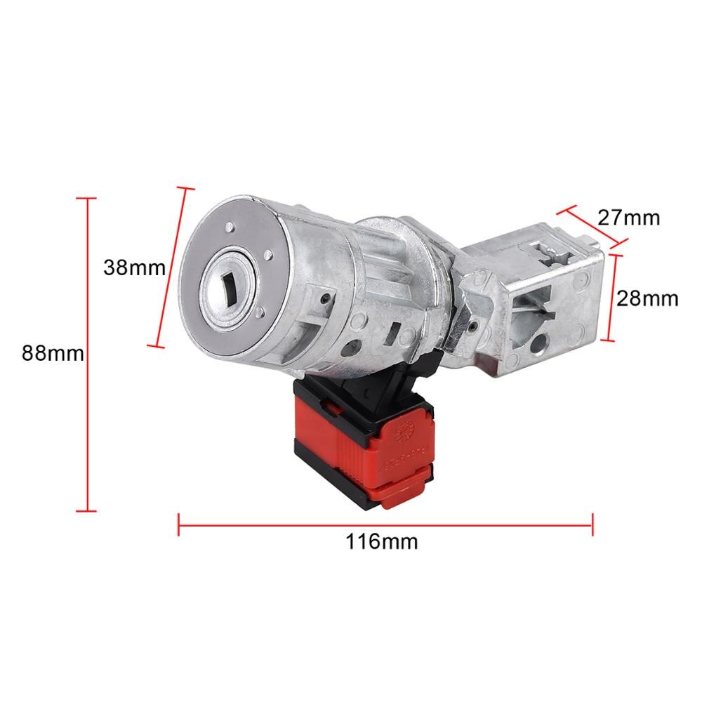 Justech Contactslot Lock Barrel Starter Cilinder 8... – Vicedeal