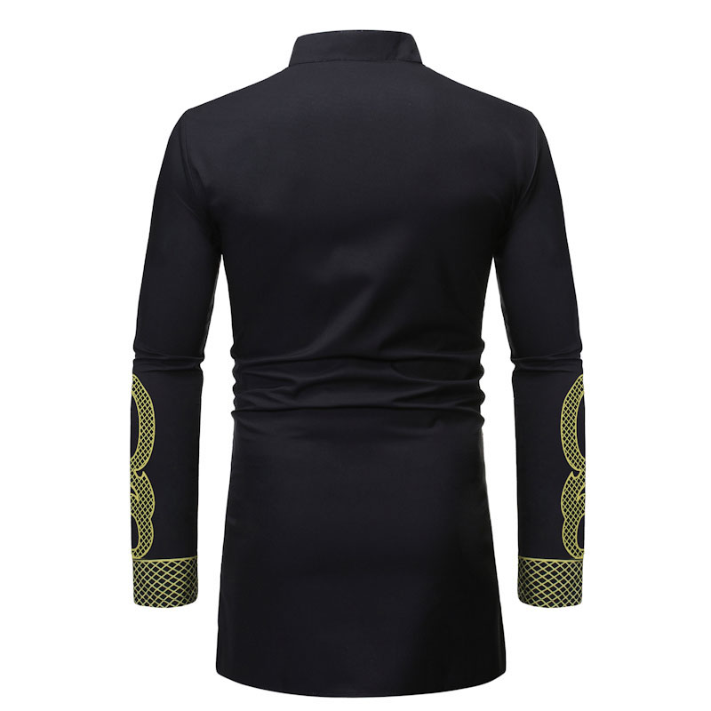 Lente En Herfst Mannen Lange Mouw 3D Gedrukt Lange... – Vicedeal