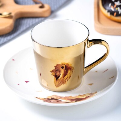 European Style Inverted Image Ceramic Coffee Cup S... – Grandado