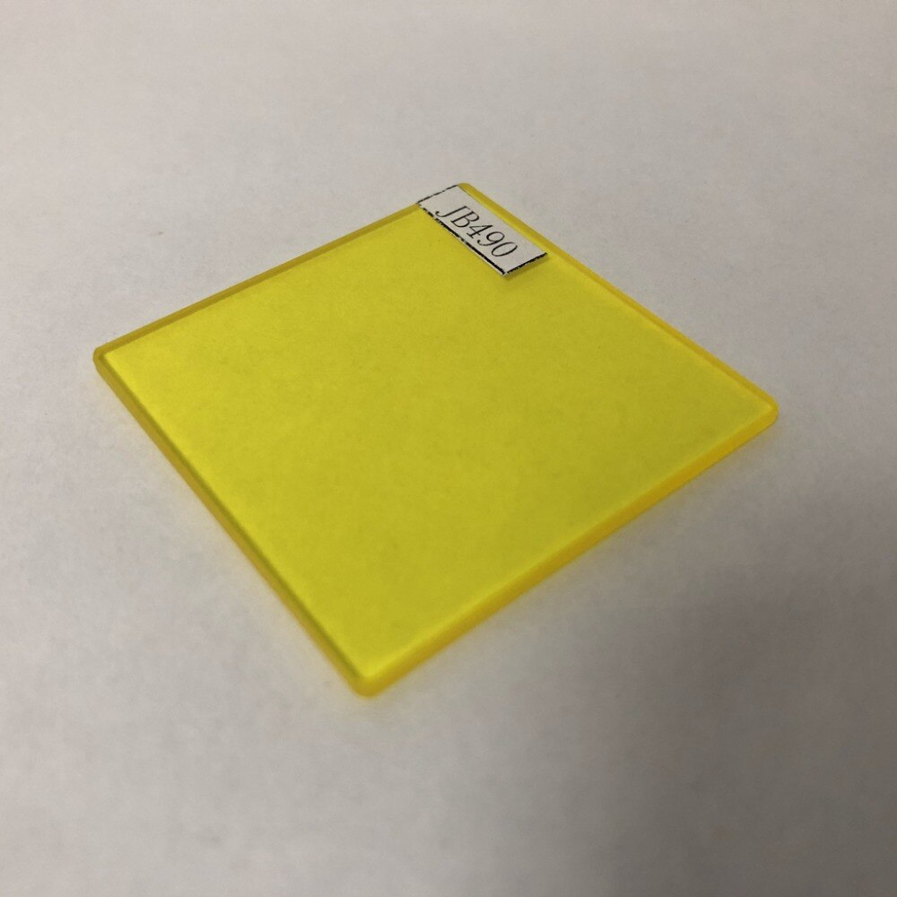 50x50mm GG495 490nm optical bandpass filter glass – Grandado