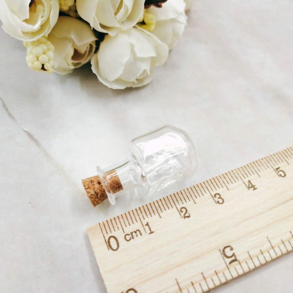 10pcs/lot Mini Glass Bottles Rectangle Cute Bottle... – Vicedeal