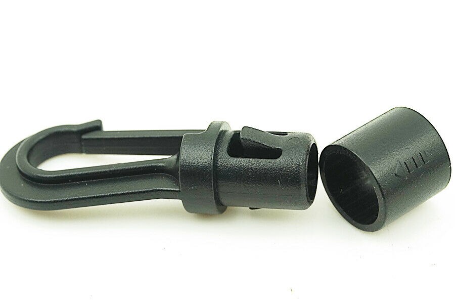 20 x 8mm Shock cord Hook Snap Hook bungee cord hoo... – Vicedeal