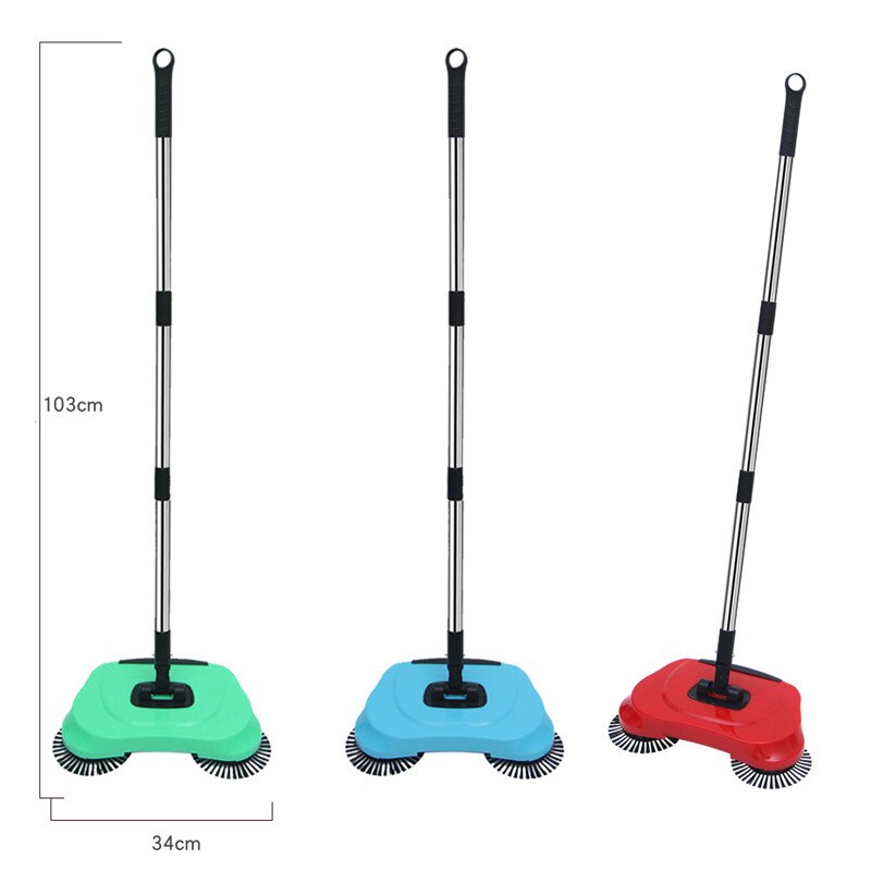 Stainless Steel Hand Broom, Vacuum Cleaner Mop Flo... – Vicedeal