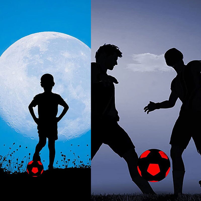 Cool Size 5 Football Light Up LED Soccer Training ... – Grandado