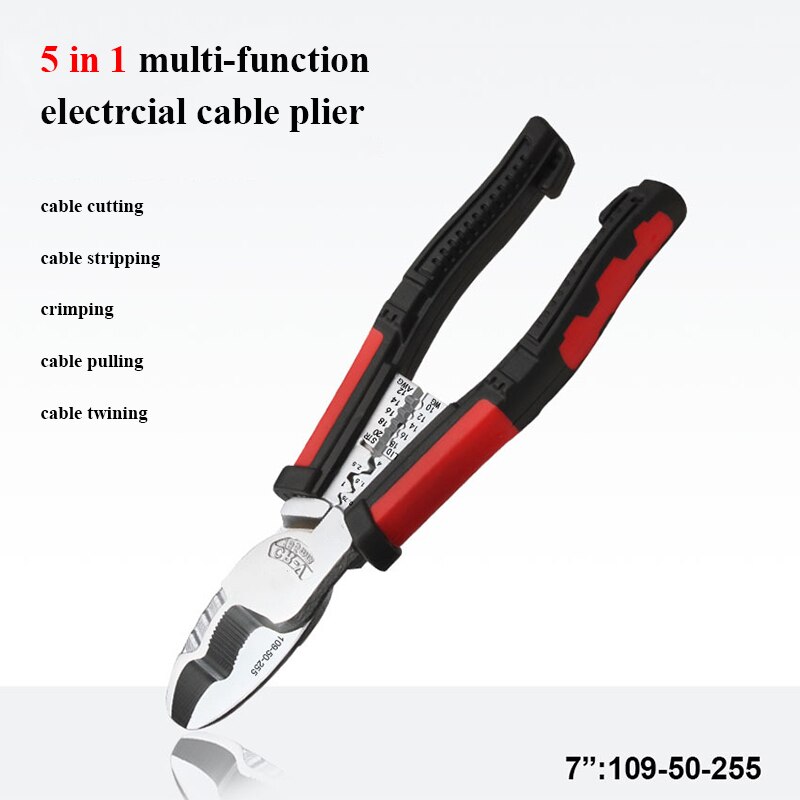 Multifunction Electrician Cable Wire Cutter Plier ... – Vicedeal