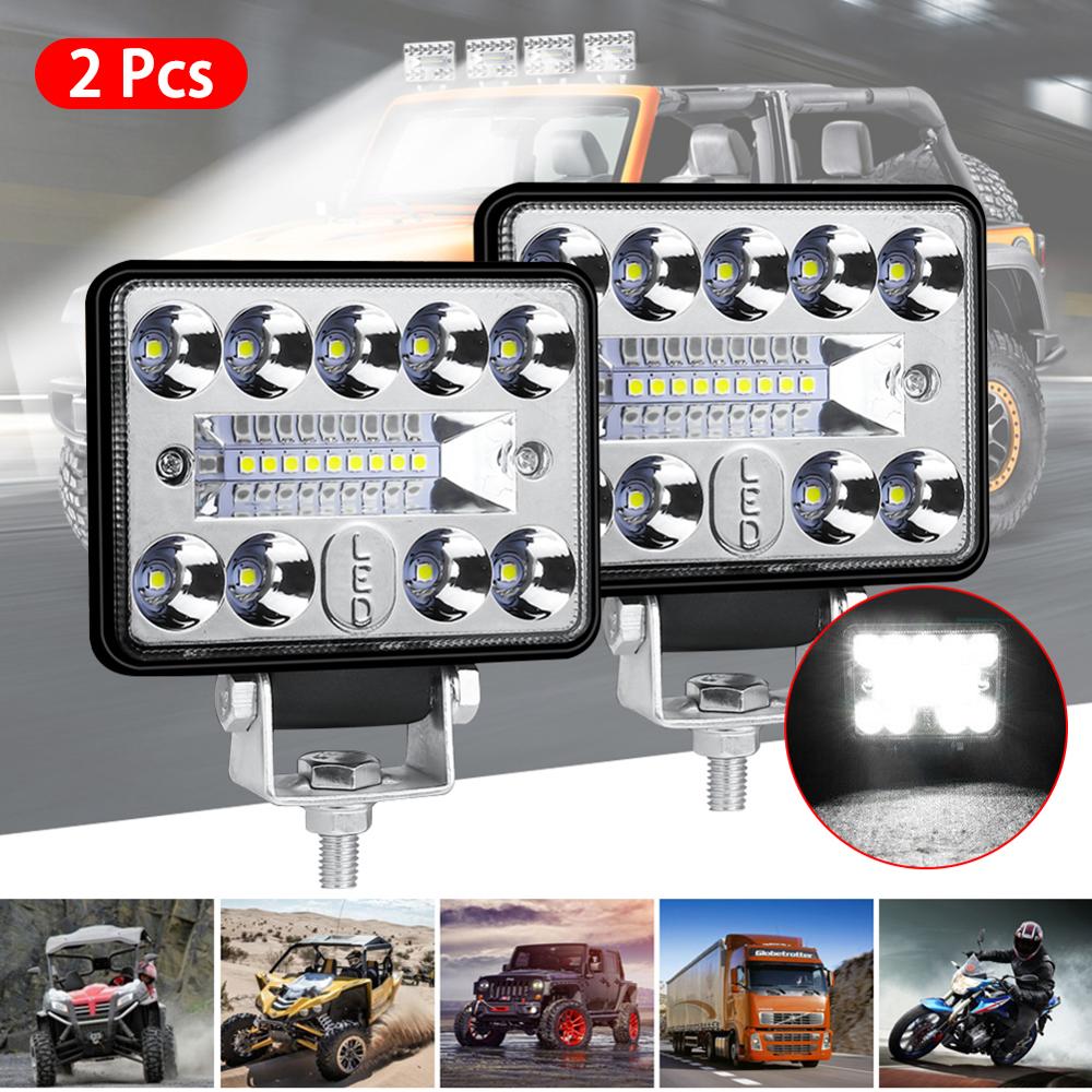 2 Stuks Universele Auto Led Verlichting Bar 57W 4i... – Vicedeal
