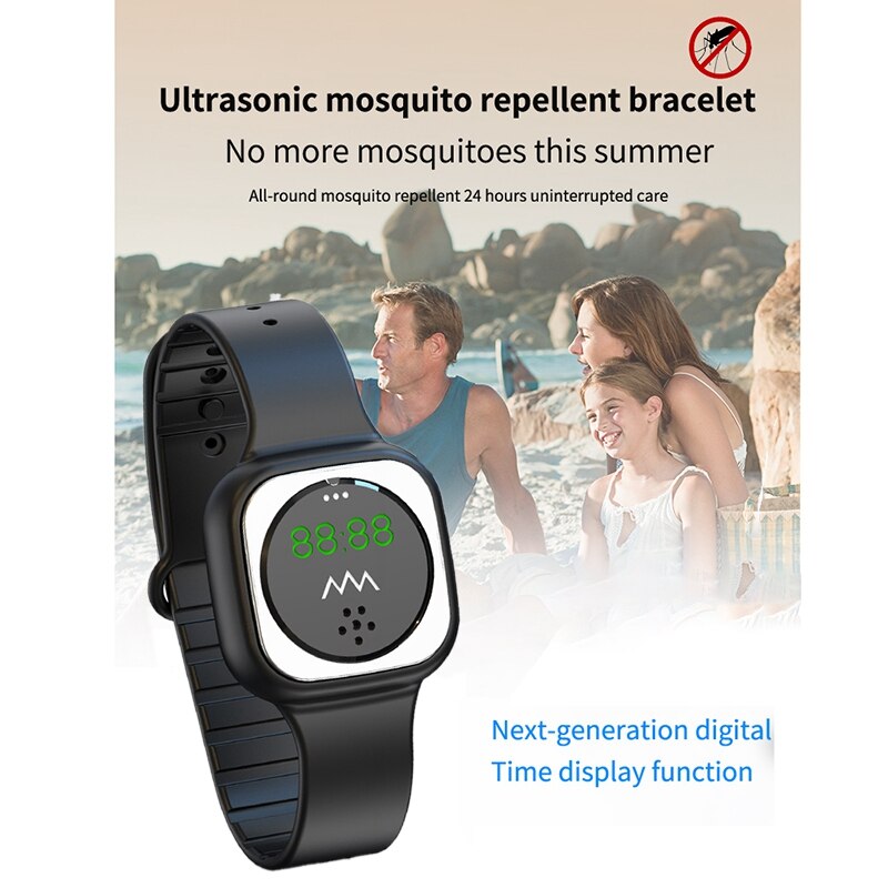 Portable Ultrasonic Mosquito Bracelet, Mosquito Wr... – Grandado