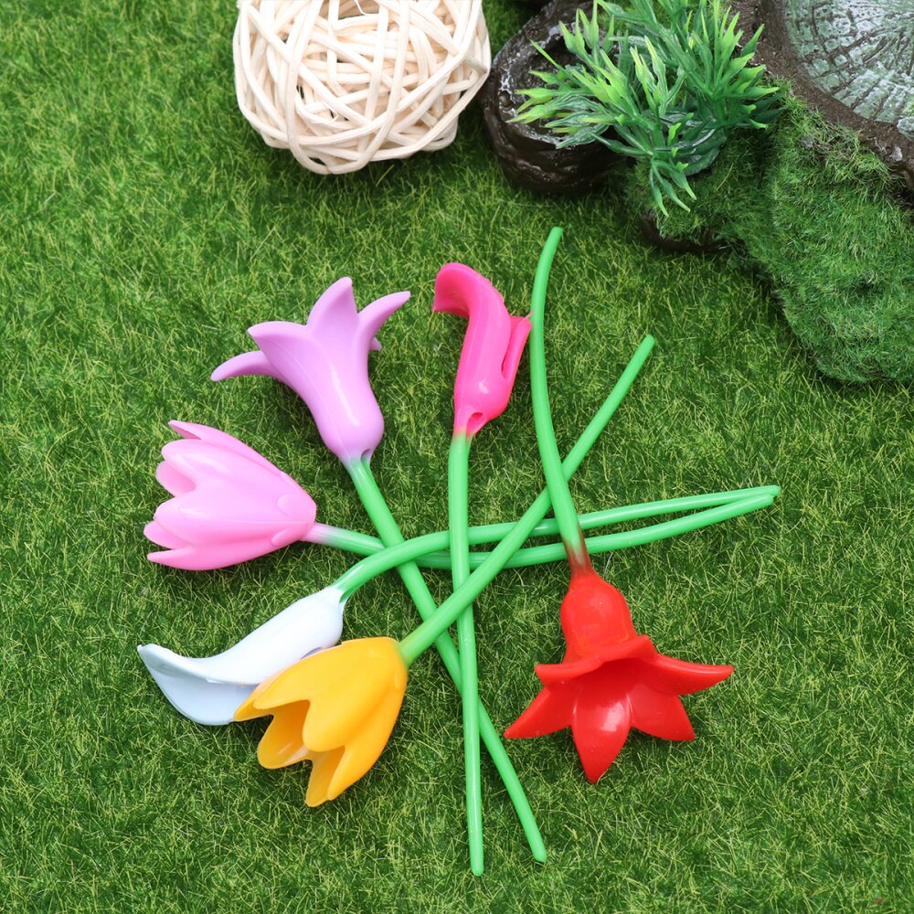 12pcs Silicone Glass Marker Flower Shape Drinking ... – Grandado