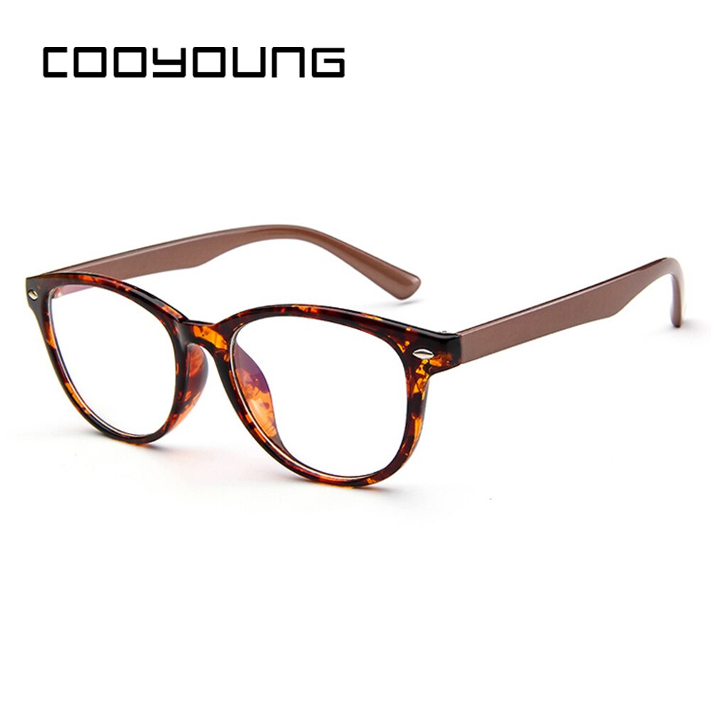 COOYOUNG Vintage Eyeglasses Frame Women Computer O... – Grandado