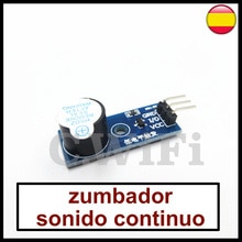 Zumbador 5V Buzzer activo 4 a 7 Vdc. Electrónica, ... – Grandado