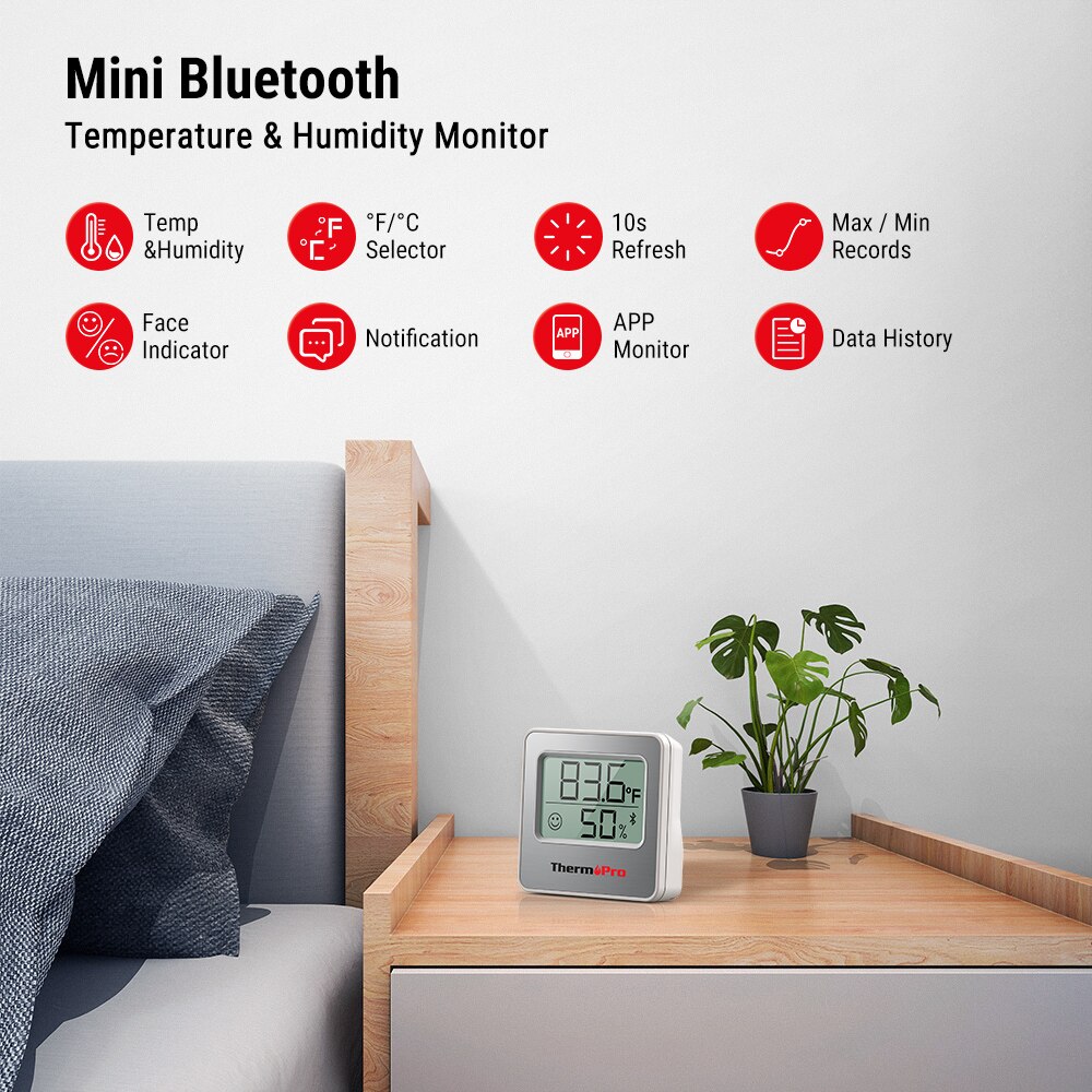 ThermoPro-termómetro Digital inalámbrico inteligen... – Grandado