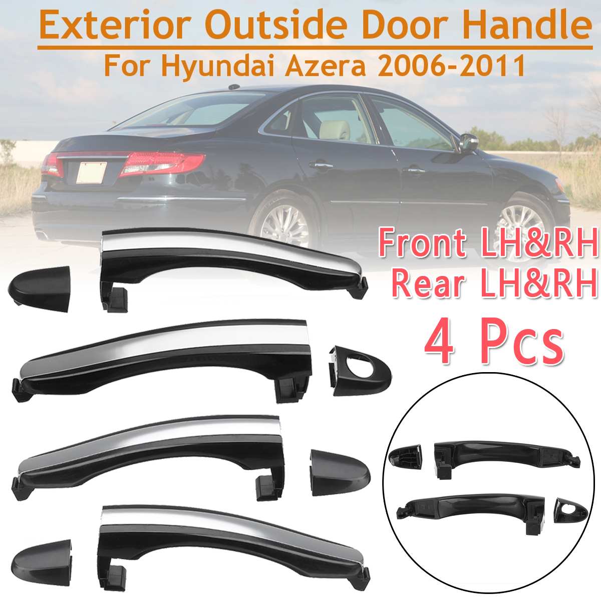 #826513L000 Exterieur Buiten Deurklink Voor Achter... – Grandado