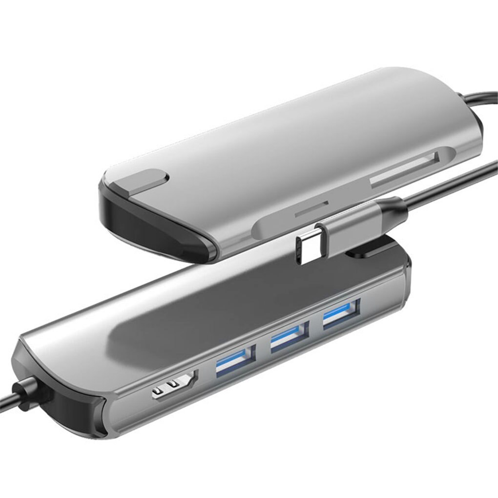 4 in 1 Type-c Hub Multiport Adapter with 4k HD USB... – Grandado
