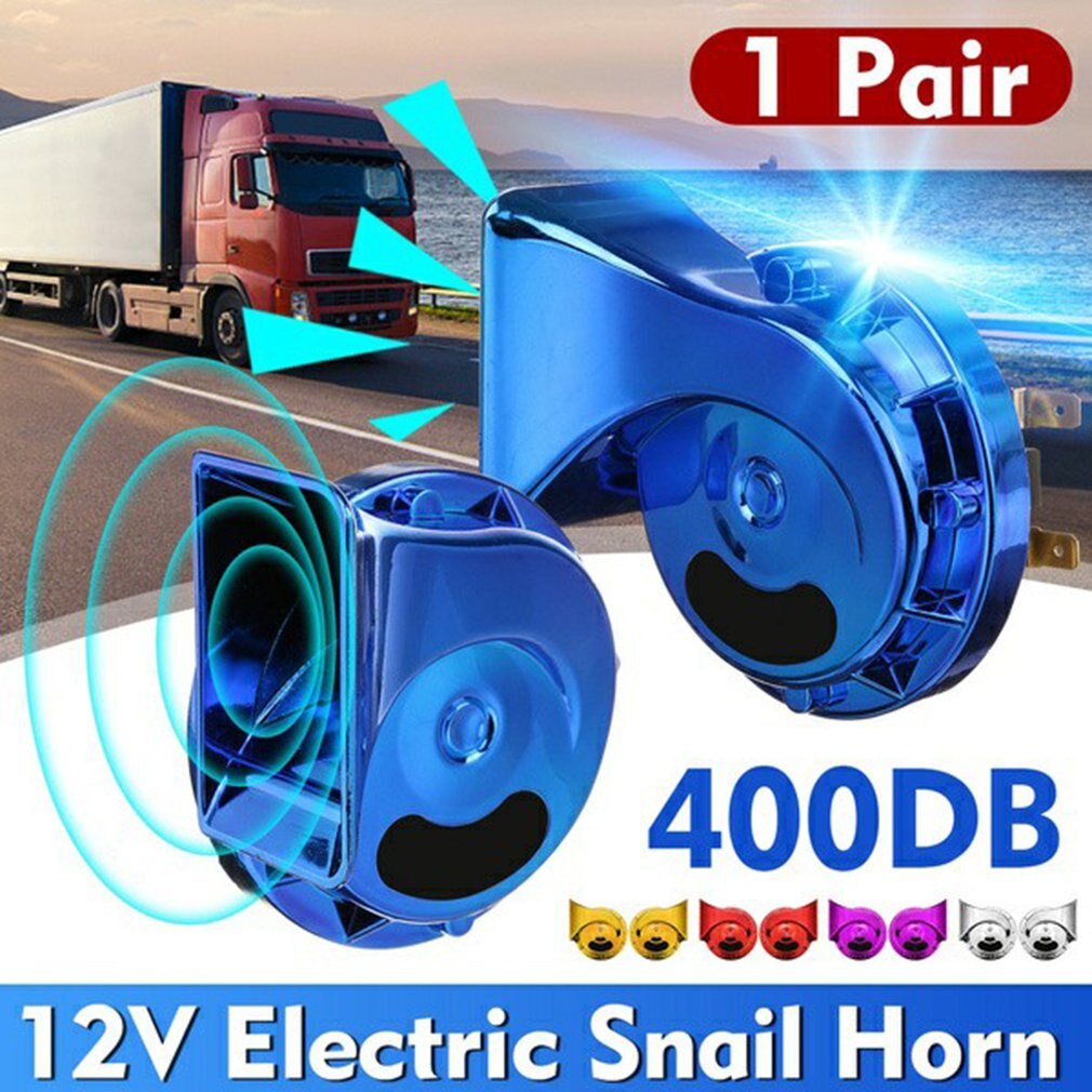 Universal Loud 400DB 12V Electric Snail Horn Air H... – Grandado