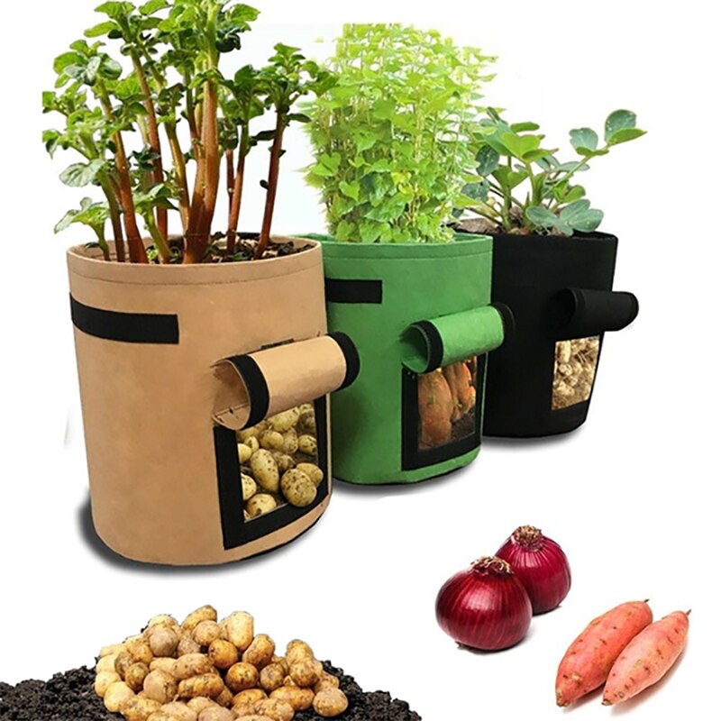 DIY Potato Planting Bucket Potato Grow Bag Nursery... – Grandado