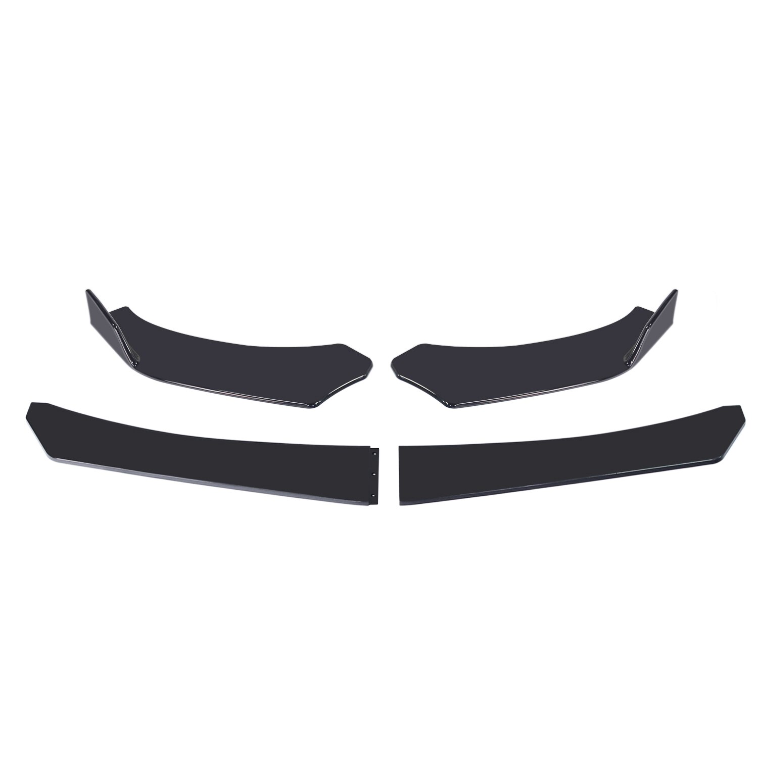 4 Pieces Car Front Bumper Lip Body Kit Spoiler Spl... – Vicedeal