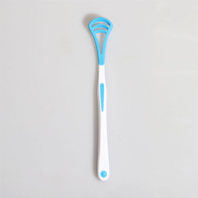Silicone Tongue Scraper Tongue Cleaner Remove Hali... – Grandado