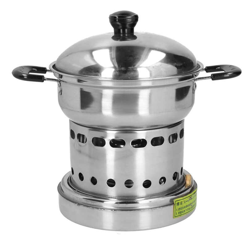 Utomhusgryta rostfri gryta spis gryta spis för res... – Grandado