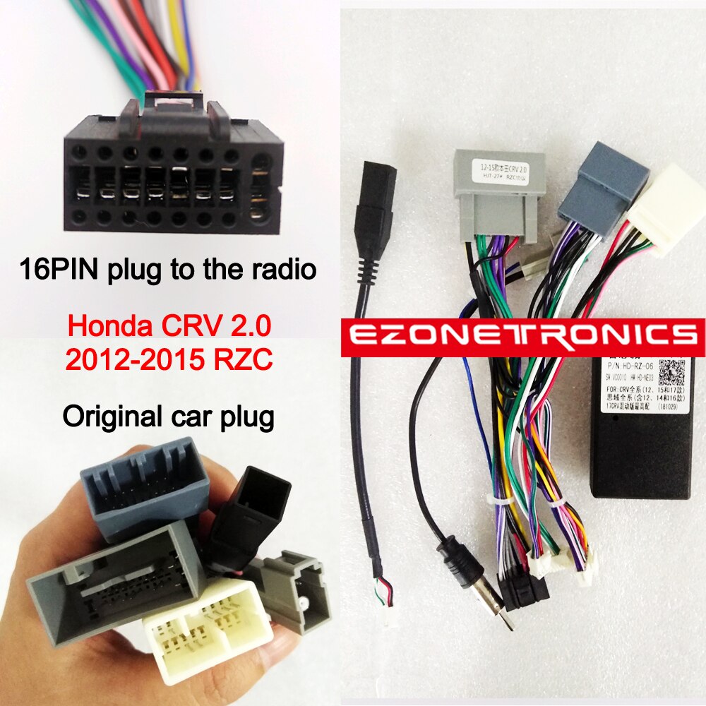 1-2Din Car DVD Cable Plug Canbus box Fitting Adapt... – Grandado