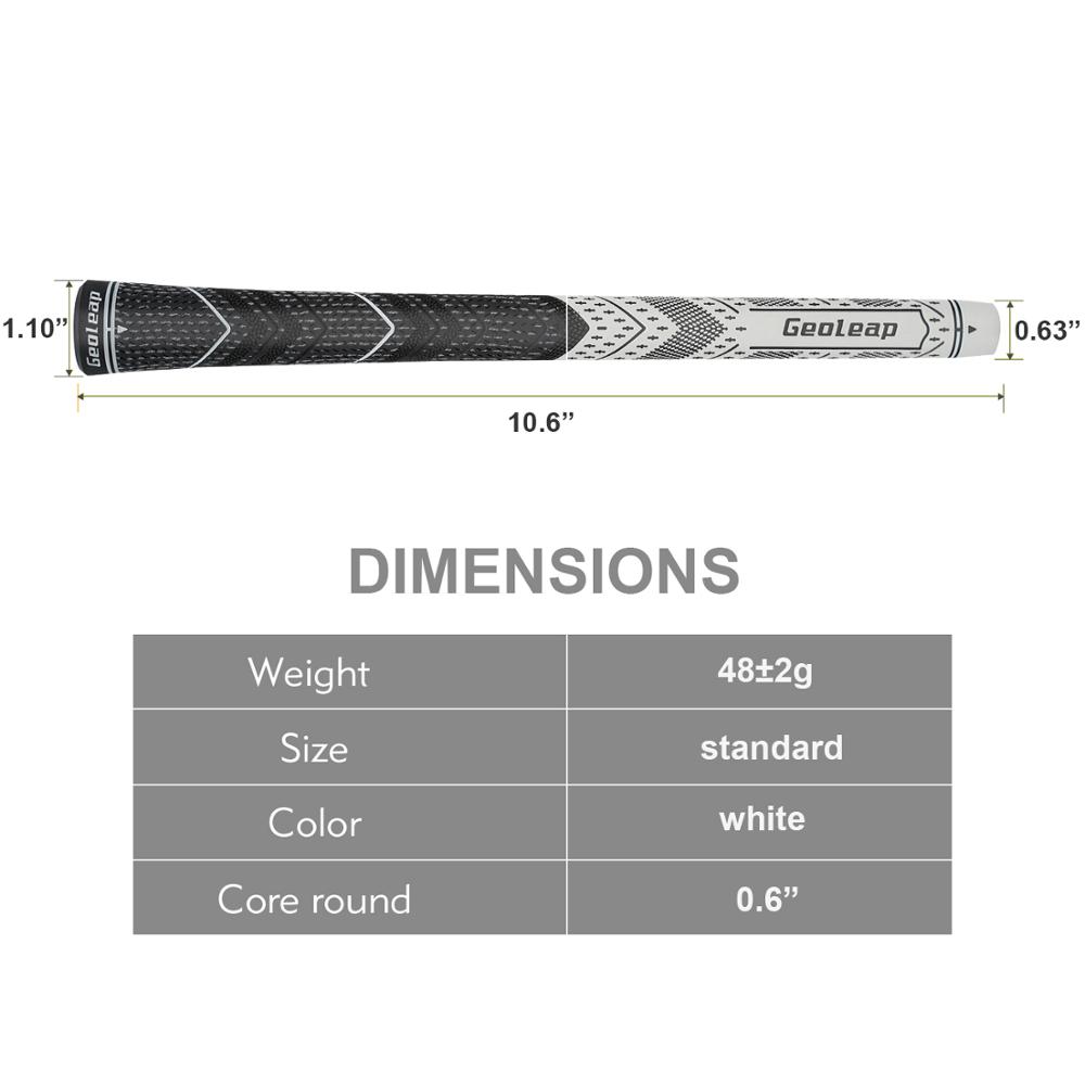 Geoleap Golf Grips Multi Compound Cord Rubber Golf... – Grandado