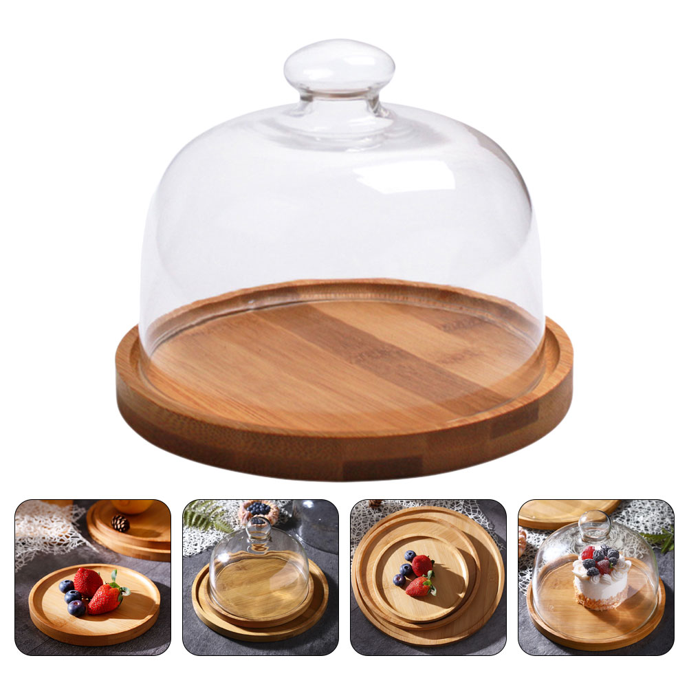 1 Set Food Cover Display Holder Display Stand Food... – Vicedeal