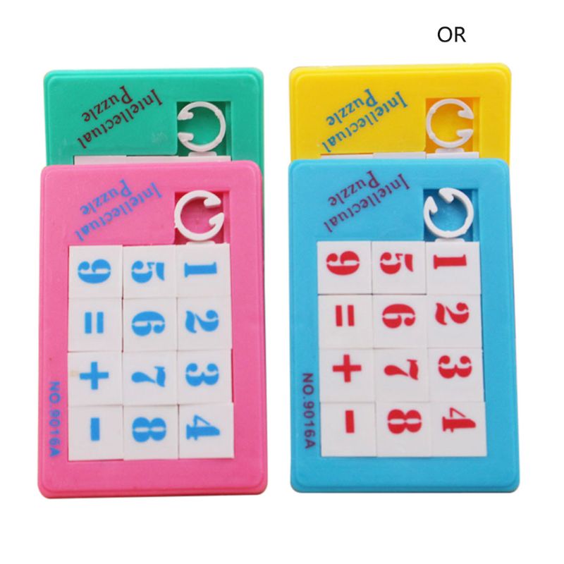 Kids Cute Cartoon Animal Number 3D Sliding Puzzle ... – Grandado