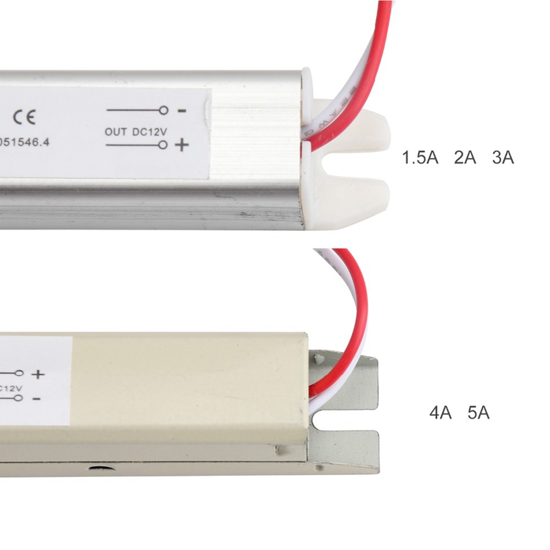 DC 12V60W 5A 48W 4A 36W 3A 25W Led Ultra Thin Ligh... – Vicedeal