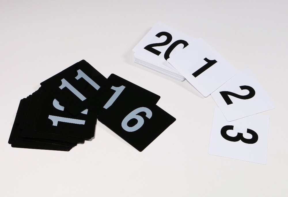 100*95mm Drink Store Digital Number Seat Card Desk... – Grandado