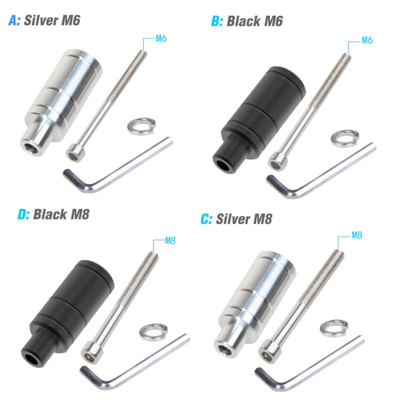 Aluminum Alloy M6/M8 Motorcycle Headlight Mounting... – Grandado