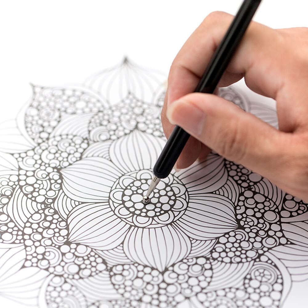 58pcs DIY Mandala Dotting Tools Dotting Pens Brush... – Grandado