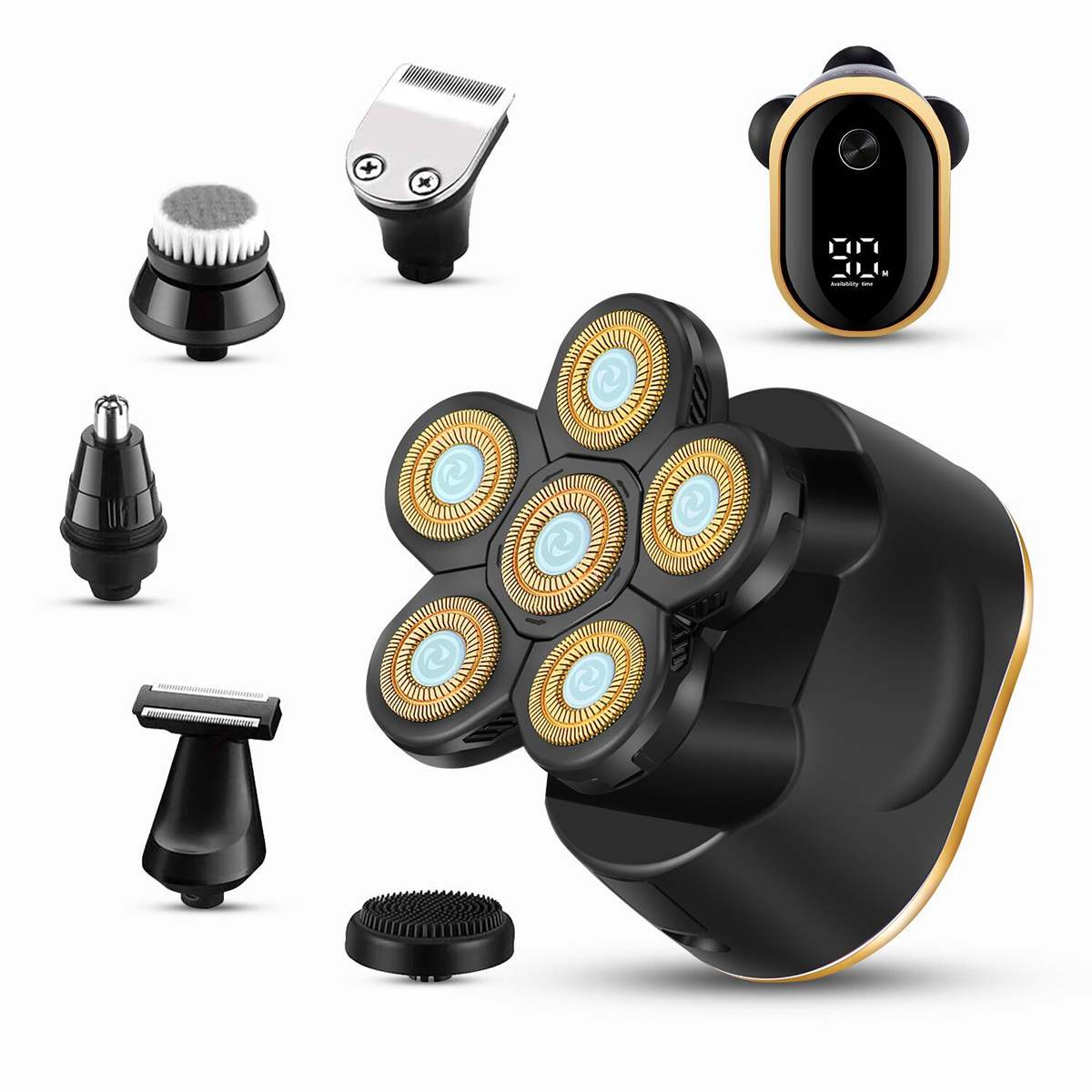 Multi Grooming Kit Digital Display Electric Shaver... – Grandado